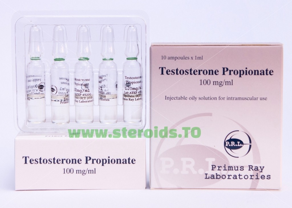 Acquista Testosterone Propionate Primus Ray Labs 10X1ML [100mg/ml ...
